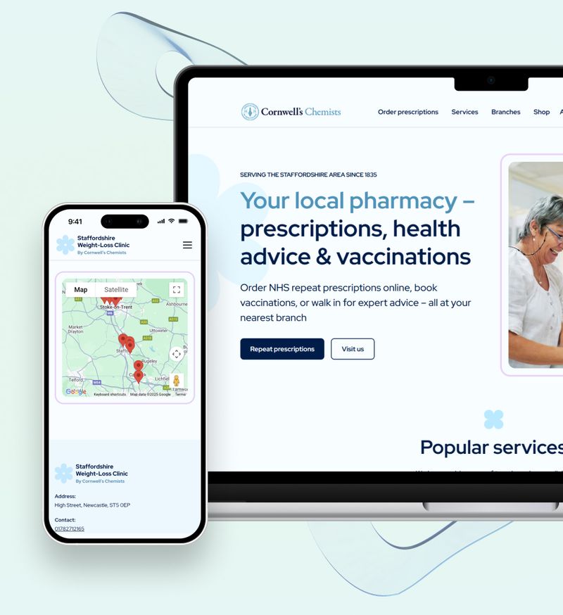 Websites for Pharmacies | Web Design and Web Development for Pharmacies ...